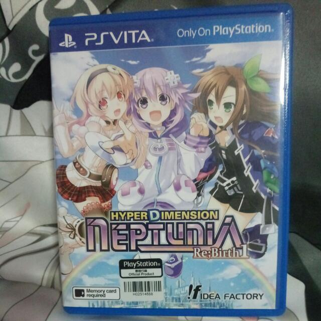 Ps Vita Hyperdimension Neptunia Rebirth 1, Video Gaming, Video Games ...