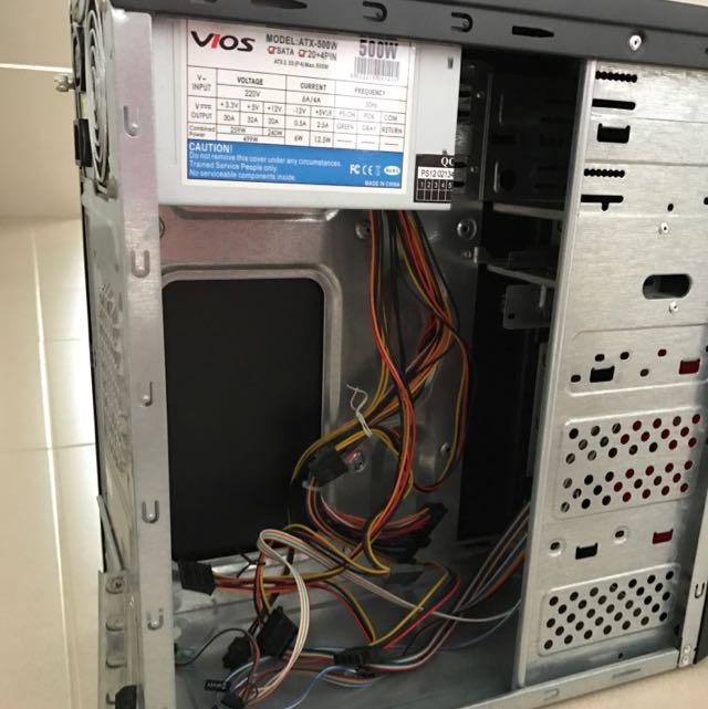 Vios PC Case, Computers & Tech, Parts & Accessories, Computer Parts on ...