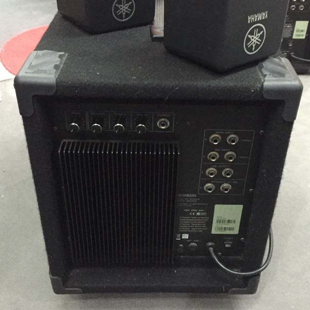 Yamaha DTX Monitor MS100DR, Audio, Soundbars, Speakers & Amplifiers on ...