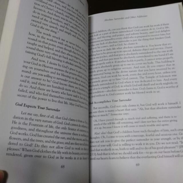 Christian Book: "Humility & Absolute Surrender" By Andrew Murray ...