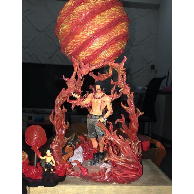 Figuarts zero 5th anniversary Portgas D Ace Dai Enkai-Entei effect ...