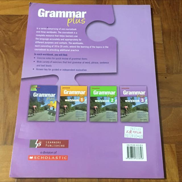 Grammar Plus Workbook 3, Hobbies & Toys, Books & Magazines, Children's ...