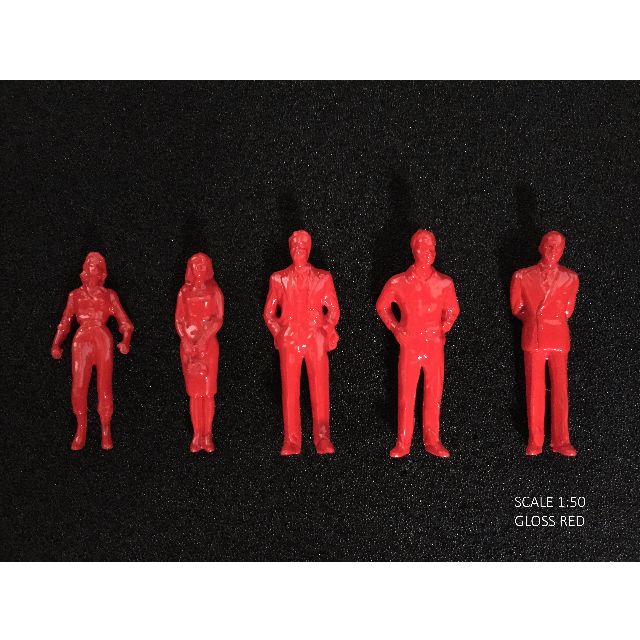 Mono-Colour Scaled Human Figures, Hobbies & Toys, Stationery & Craft ...