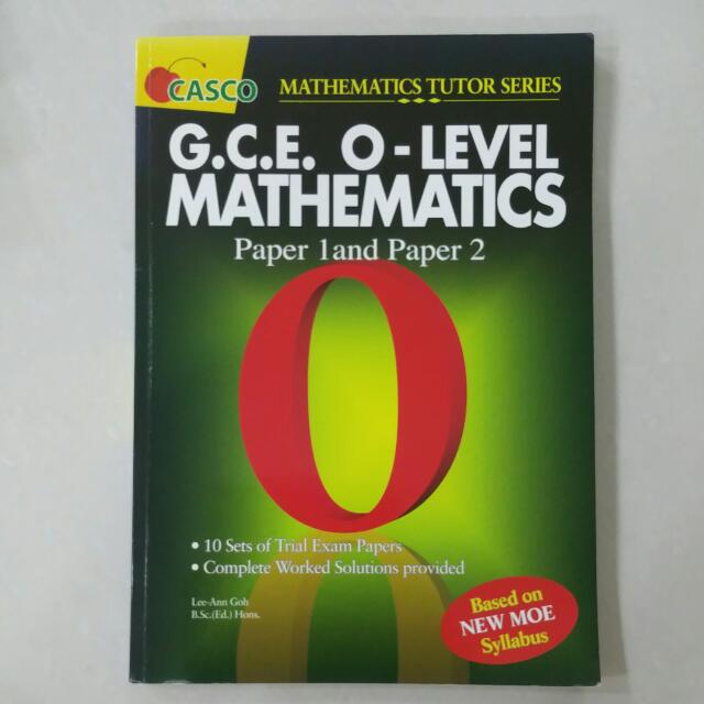O Levels Maths Assessment Book, Hobbies & Toys, Books & Magazines ...