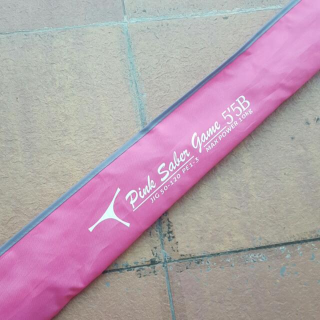 Pink Sabre Game PE1-3 Jigging Rod, Sports Equipment, Fishing on Carousell