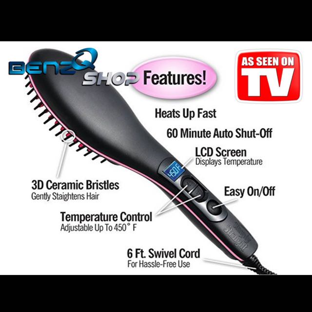 Simply Straight / Straight Artifact Ceramic Straightening Brush / as ...