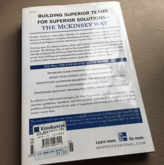 The McKinsey Engagement: A Powerful Toolkit For More Efficient And ...