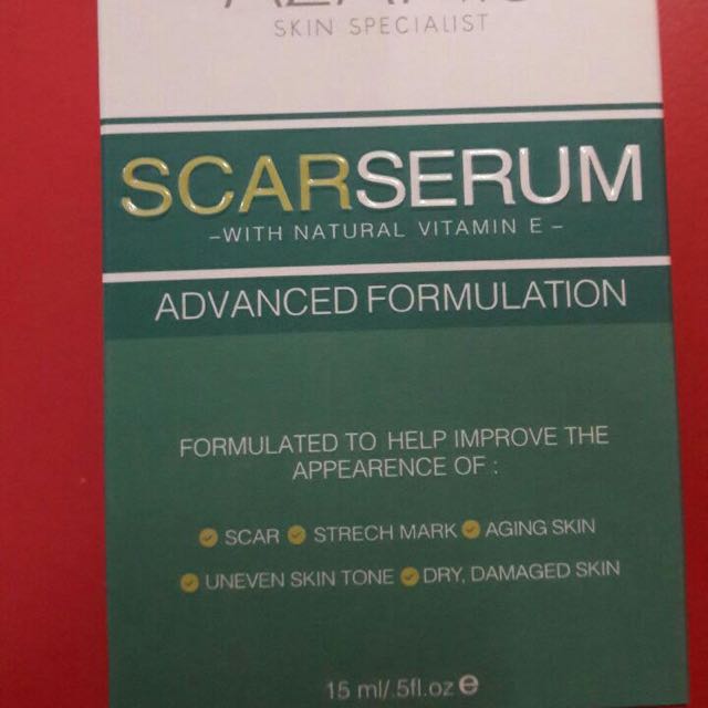 AZANIS SCAR SERUM, Health & Nutrition, Health Supplements, Vitamins ...