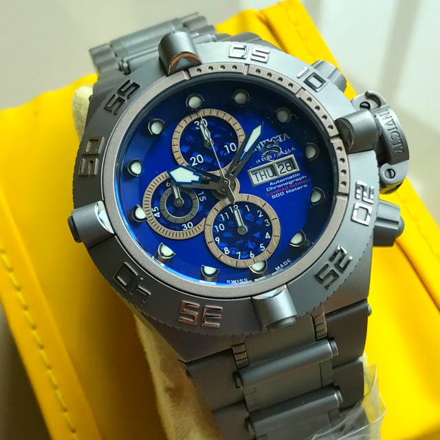 Invicta Swiss Automatic Divers Chrono Limited edt, Luxury, Watches on ...