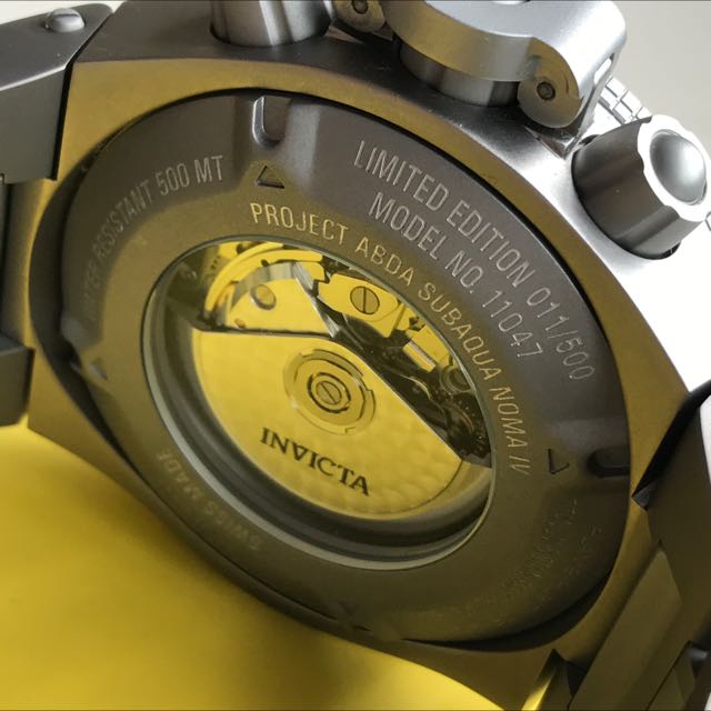 Invicta Swiss Automatic Divers Chrono Limited edt, Luxury, Watches on ...