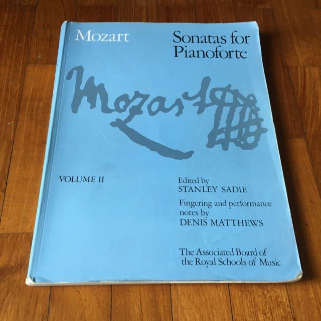 Mozart Sonatas For Pianoforte Volume II 2, Hobbies & Toys, Books ...