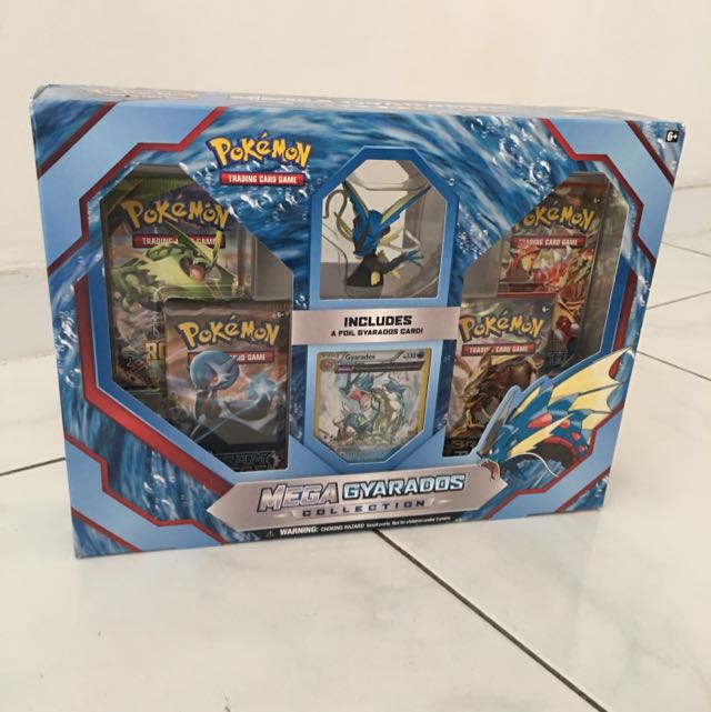 Pokemon TCG Mega Gyarados Collection Box, Hobbies & Toys, Toys & Games ...