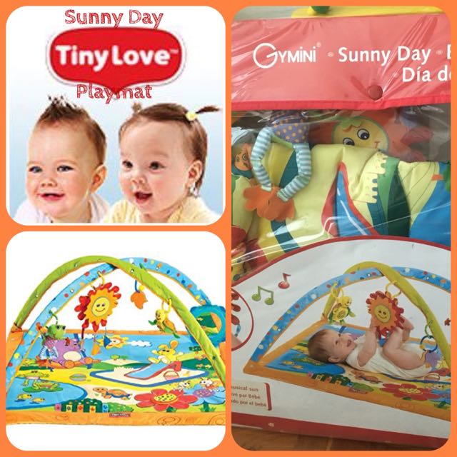 Tiny Love Playmat Sunny Day, Babies & Kids, Infant Playtime on Carousell