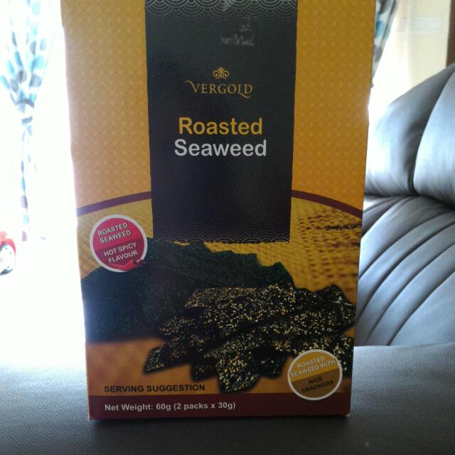 Vergold Roasted Seaweed, Food & Drinks, Packaged & Instant Food on ...