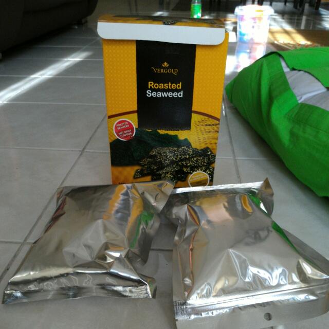 Vergold Roasted Seaweed, Food & Drinks, Packaged & Instant Food on ...