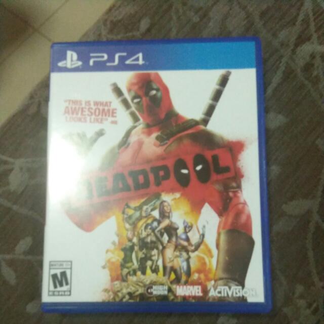 Deadpool PS4, Video Gaming, Video Game Consoles, PlayStation on Carousell