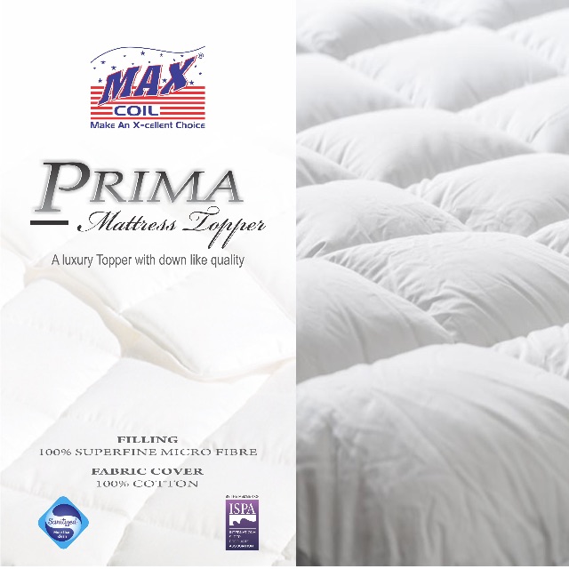Maxcoil Prima 100% Down Alternative Mattress Topper + FREE DELIVERY ...