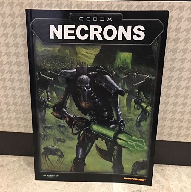 Necrons Codex War hammer 40k, Hobbies & Toys, Books & Magazines, Comics ...