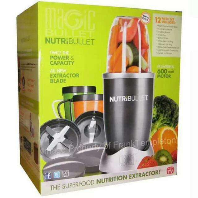 Nutri Bullets, TV & Home Appliances, Kitchen Appliances, Juicers ...