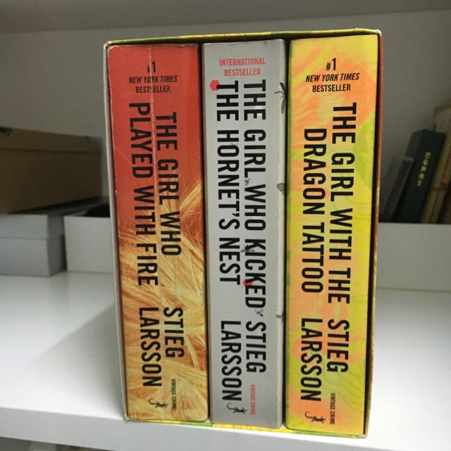 Stieg Larsson The Millennium Trilogy Girl With The Dragon Tattoo ...