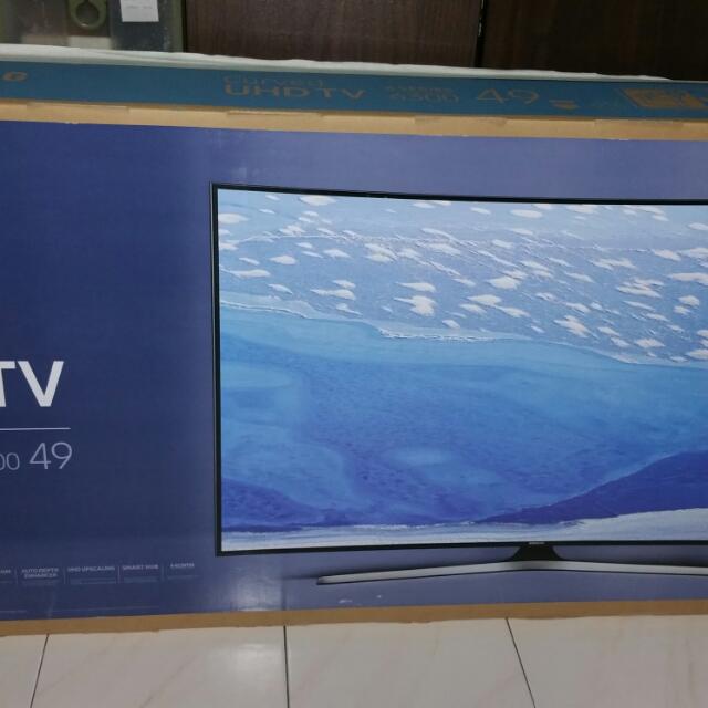 Tv Box 49"...with Styrofoam Inside..., Furniture & Home Living ...