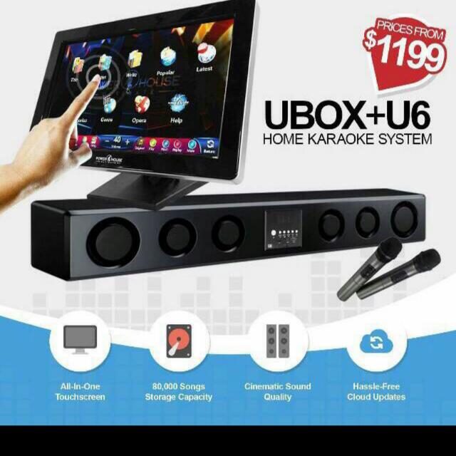 Ubox Karaoke System + Martin Roland Amp And Speaker, Audio, Soundbars ...