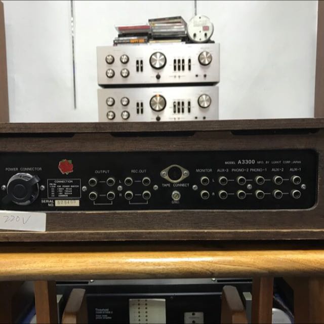 Vintage Luxkit A3300 Tube Pre Amplifier, Audio, Other Audio Equipment ...