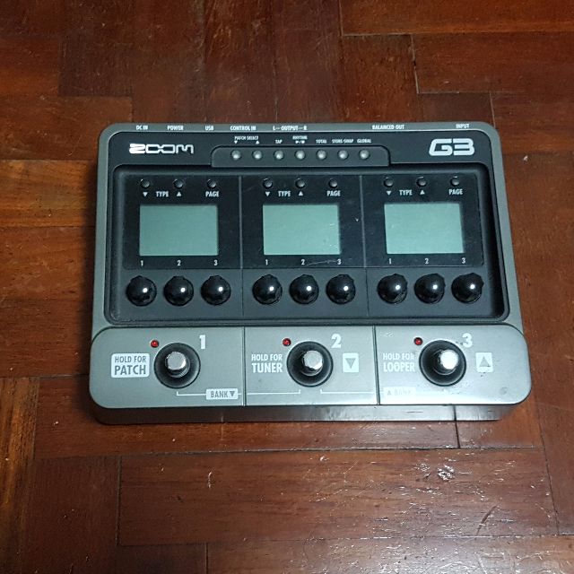 Zoom G3 multi effects guitar pedal, Hobbies & Toys, Music & Media ...