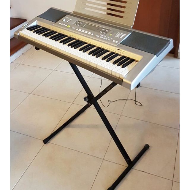 CASIO Keyboard with Stand Model CTK-810, Hobbies & Toys, Music & Media ...