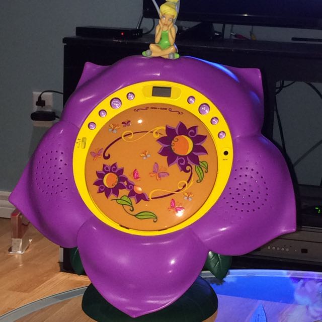 Disney Tinkerbell CD Player, Babies & Kids, Others on Carousell