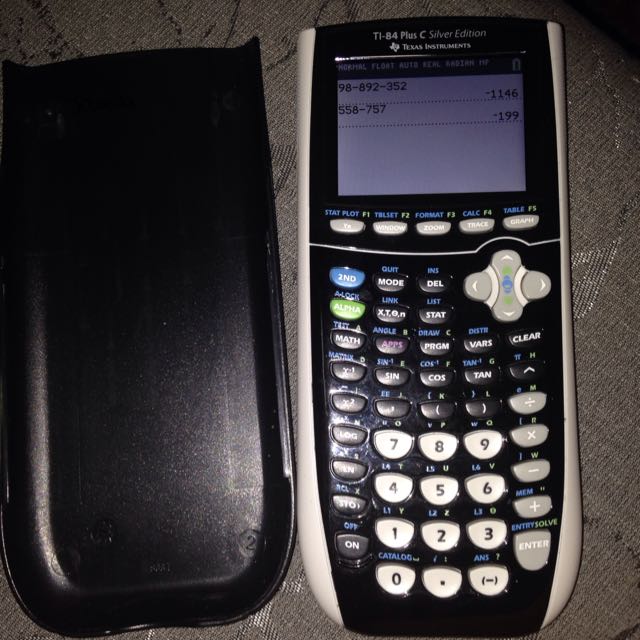 GRAPHIC CALCULATOR TI-84 PLUS C SILVER EDITION, Computers & Tech ...