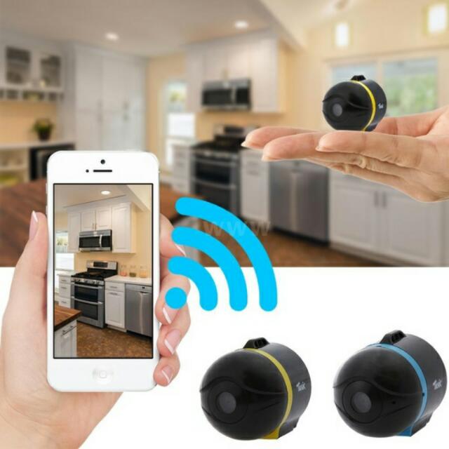 Home Security Camera Ai-ball World's Smallest Ultraportable Wifi Mini ...