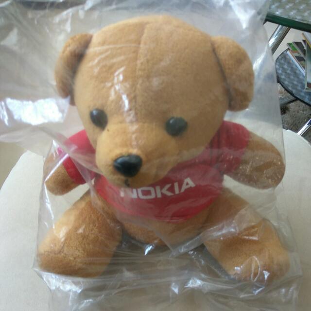 Nokia Teddy Bear 6 inches High, Hobbies & Toys, Toys & Games on Carousell
