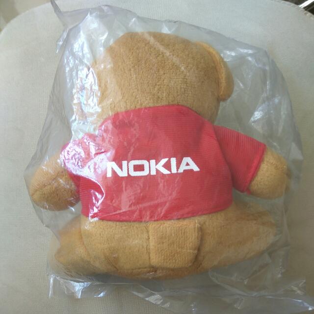 Nokia Teddy Bear 6 inches High, Hobbies & Toys, Toys & Games on Carousell