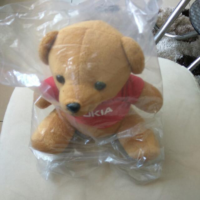 Nokia Teddy Bear 6 inches High, Hobbies & Toys, Toys & Games on Carousell