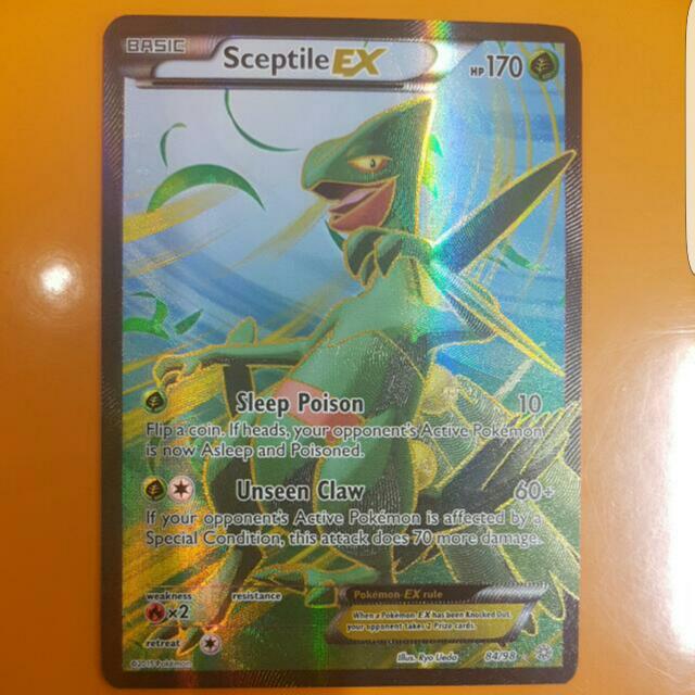 Sceptile Ex And Mega, Hobbies & Toys, Toys & Games on Carousell