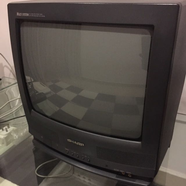 Sharp CRT - Working Condition, TV & Home Appliances, TV & Entertainment ...