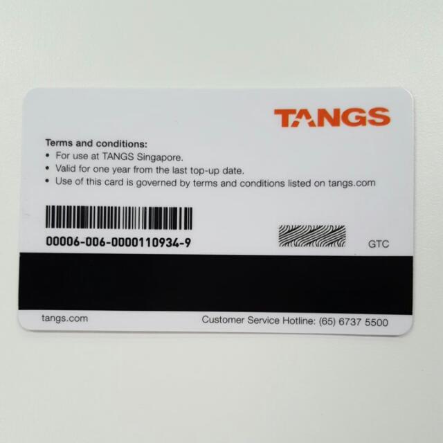 Tangs Gift Card, Tickets & Vouchers, Vouchers on Carousell