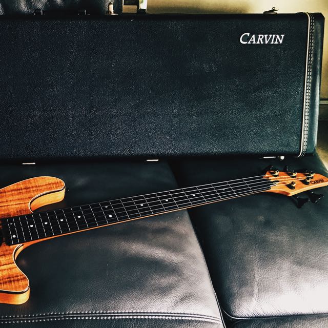 USA Custom Carvin Fretless Bass ( Carvin Ac 50), Hobbies & Toys, Music ...