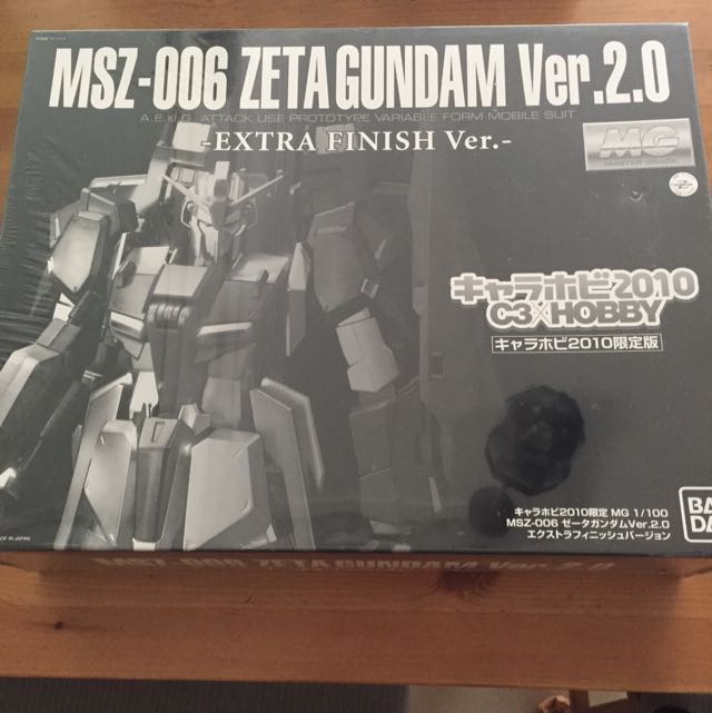 MG zeta gundam extra finish ver. C3 x hobby limited edition, Hobbies ...