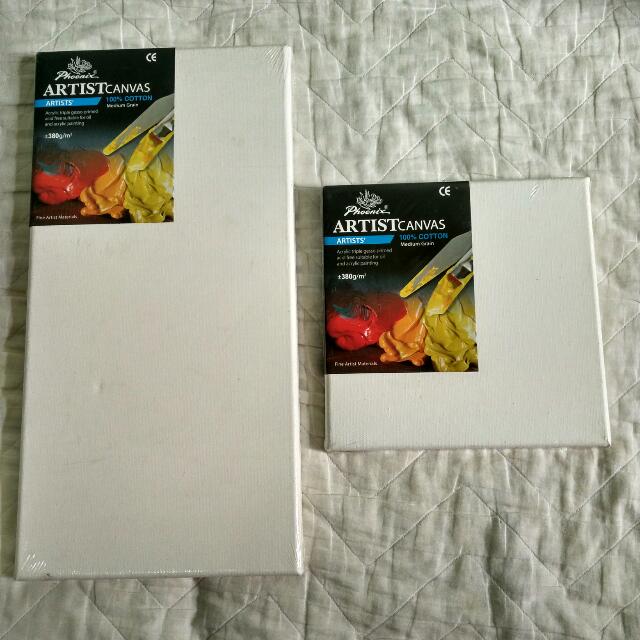 Art Canvas (Two Sizes), Hobbies & Toys, Stationery & Craft, Craft ...