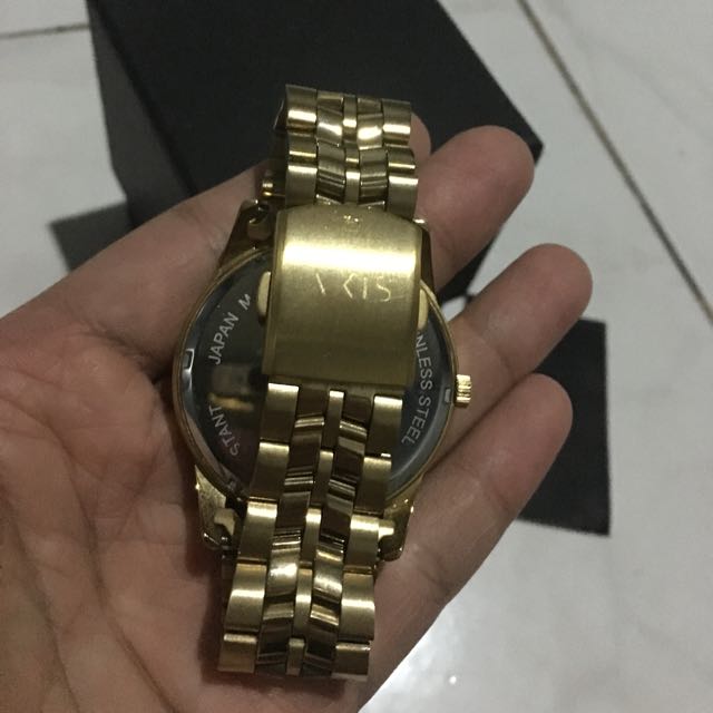 AXIS watch Gold Tone For Men, Men's Fashion, Watches & Accessories ...