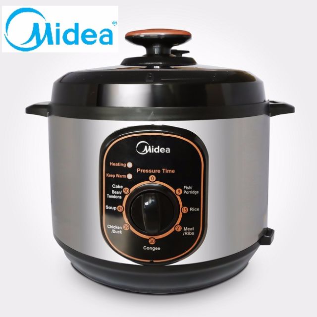 Midea 1A-PC12CH502A Pressure Cooker 5.0L, TV & Home Appliances, Kitchen ...