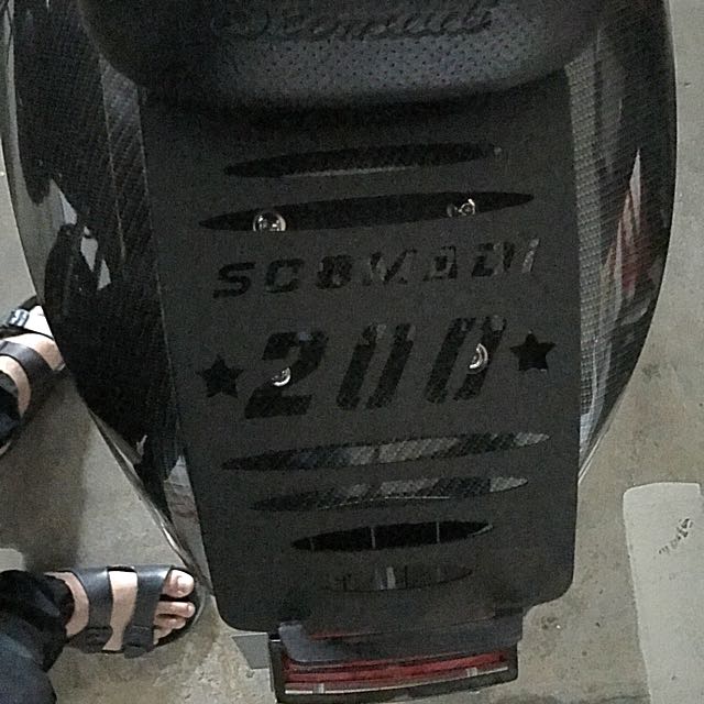 Racing Rear Rack *Scomadi*, Car Accessories on Carousell