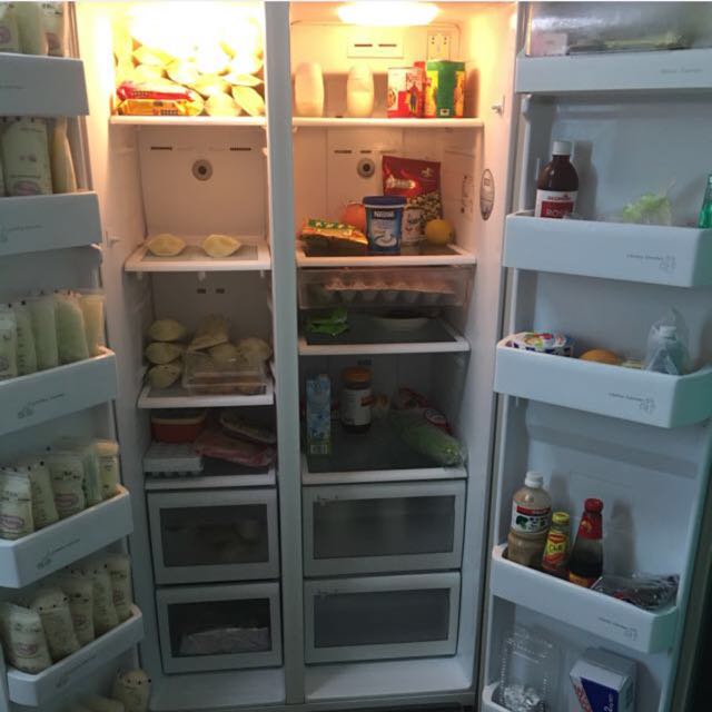 Samsung Side By Side Huge Refrigerator, Furniture & Home Living ...