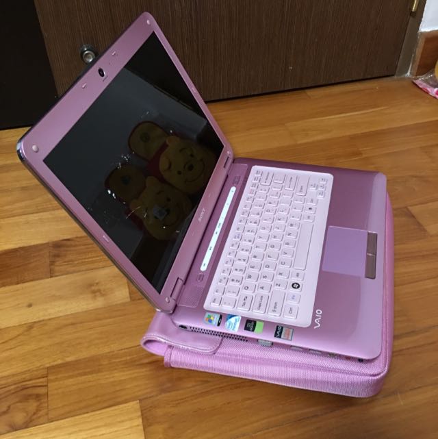 Sony Pink Laptop Model PCG-3G9P, Computers & Tech, Laptops & Notebooks ...