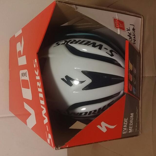 Sworks Evade Helmet - Etixx Quickstep M, Sports Equipment, Bicycles ...