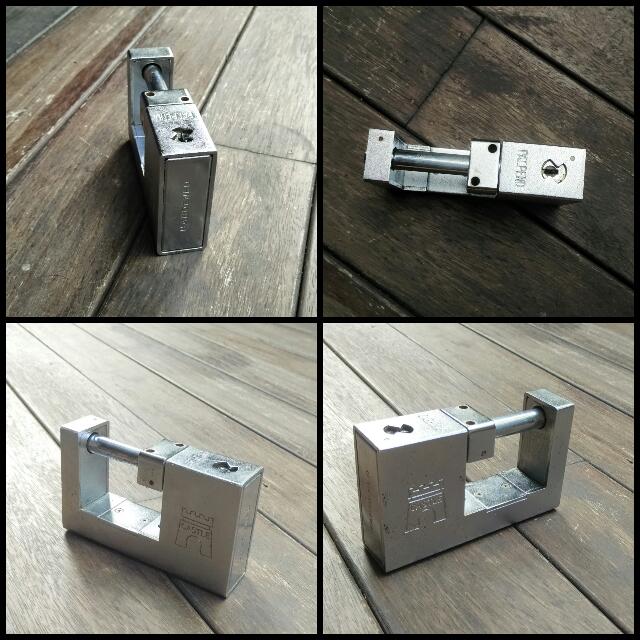 Castle Lock For HDB Gate With Keys, Furniture & Home Living, Furniture ...