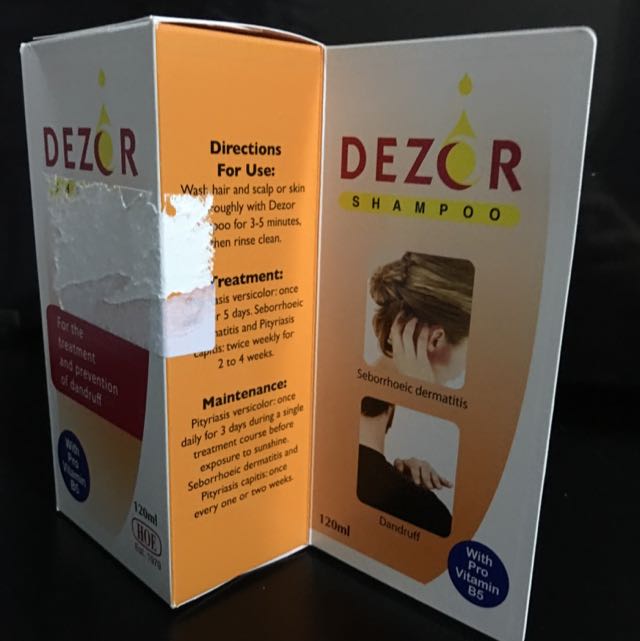 Dezor Shampoo For The Treatment & Prevention Of Dandruff, Beauty ...