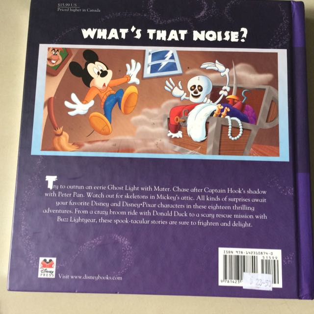 Disney Scary Story Book Collection, Hobbies & Toys, Books & Magazines ...